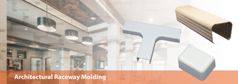 Decorative Wall Panel Moulding Surface Cable Raceway | Shelly Lighting